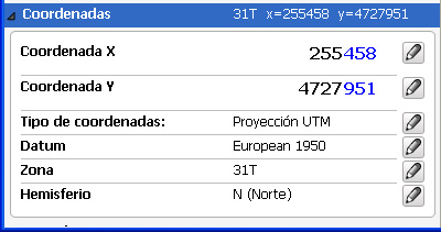 13. Proyecciones: comparativa coordenadas con distintos Datums · GitBook